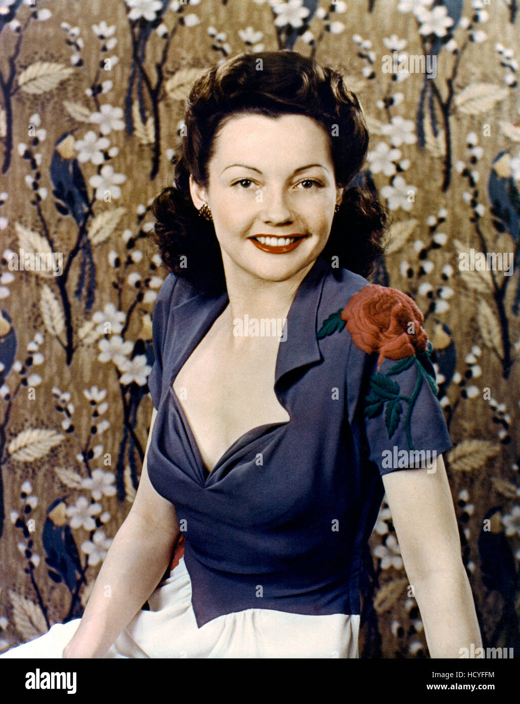 Lynn Bari, ca. 1940s Stock Photo - Alamy