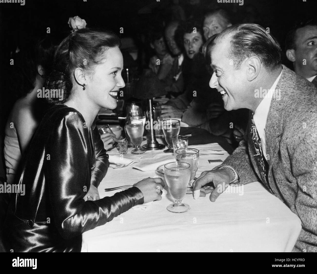 Barbara Britton (left) and her husband Dr. Eugene Czukor at the ...