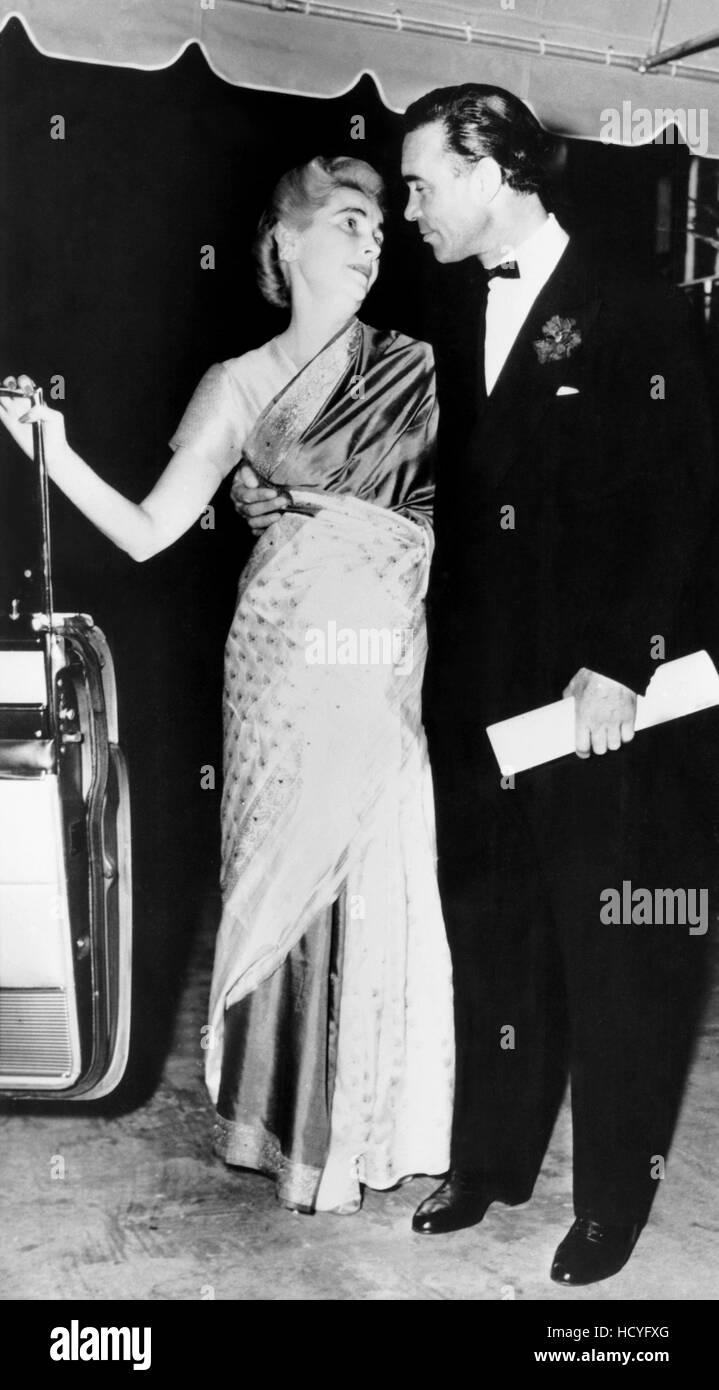 Woolworth heiress Barbara Hutton, left, and her fifth husband ...