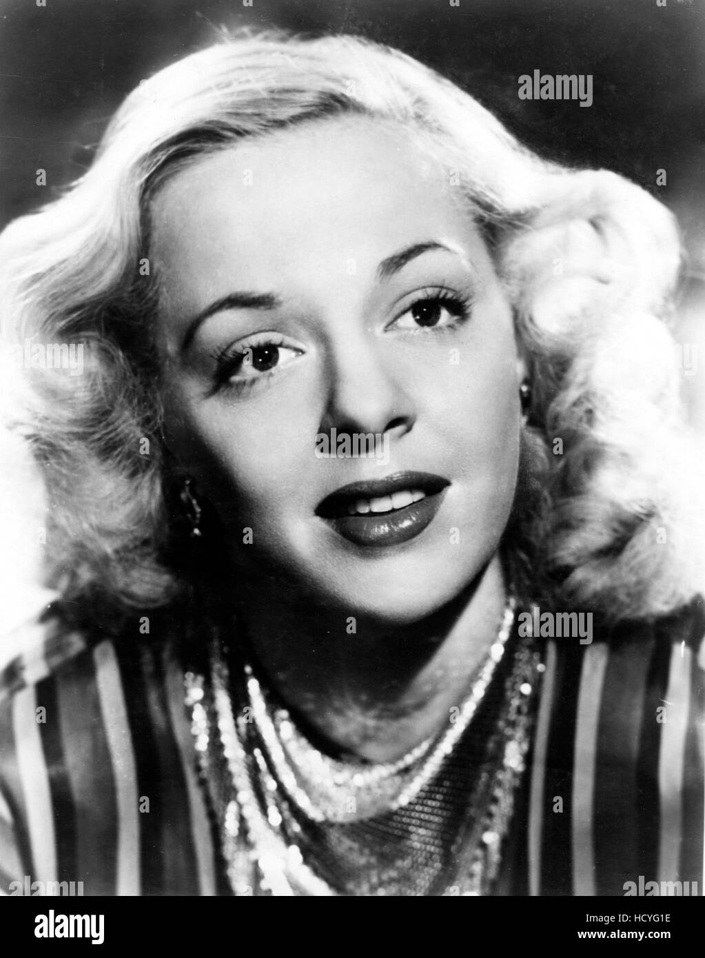 Barbara Perry, ca. late 1940s Stock Photo - Alamy