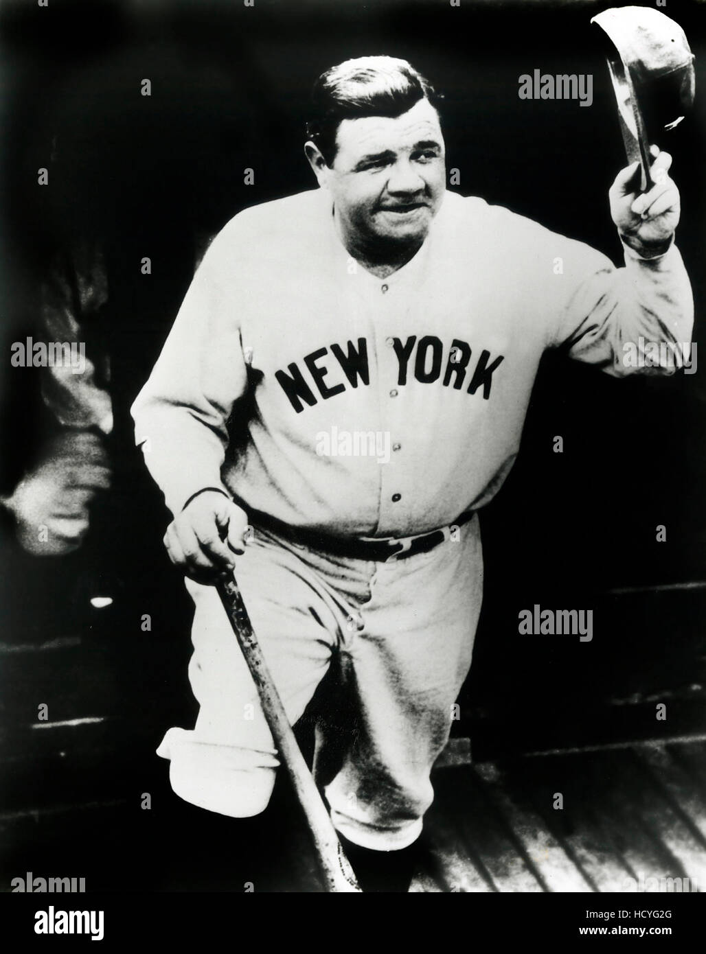 Babe Ruth as a New York Yankee ca. 1930s Stock Photo - Alamy