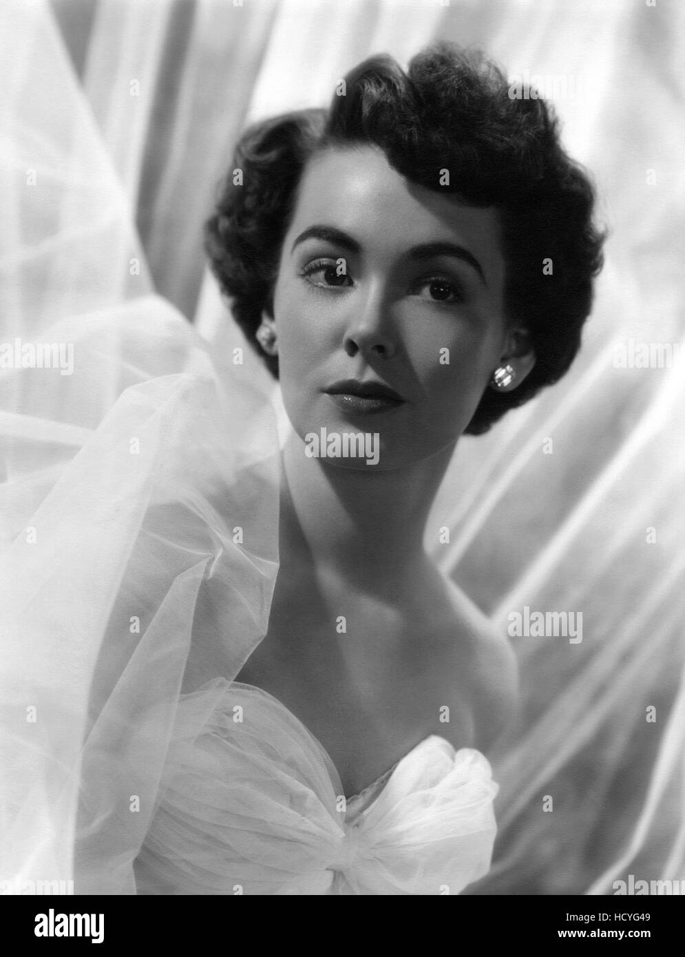 Barbara Rush, Paramount Pictures portrait, ca. early 1950s Stock Photo ...