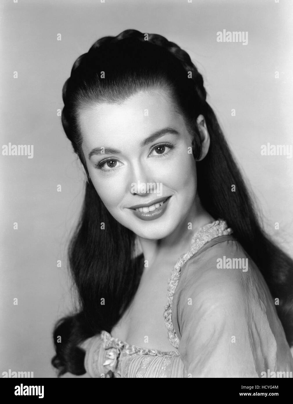 Barbara Rush, ca. early 1950s Stock Photo - Alamy