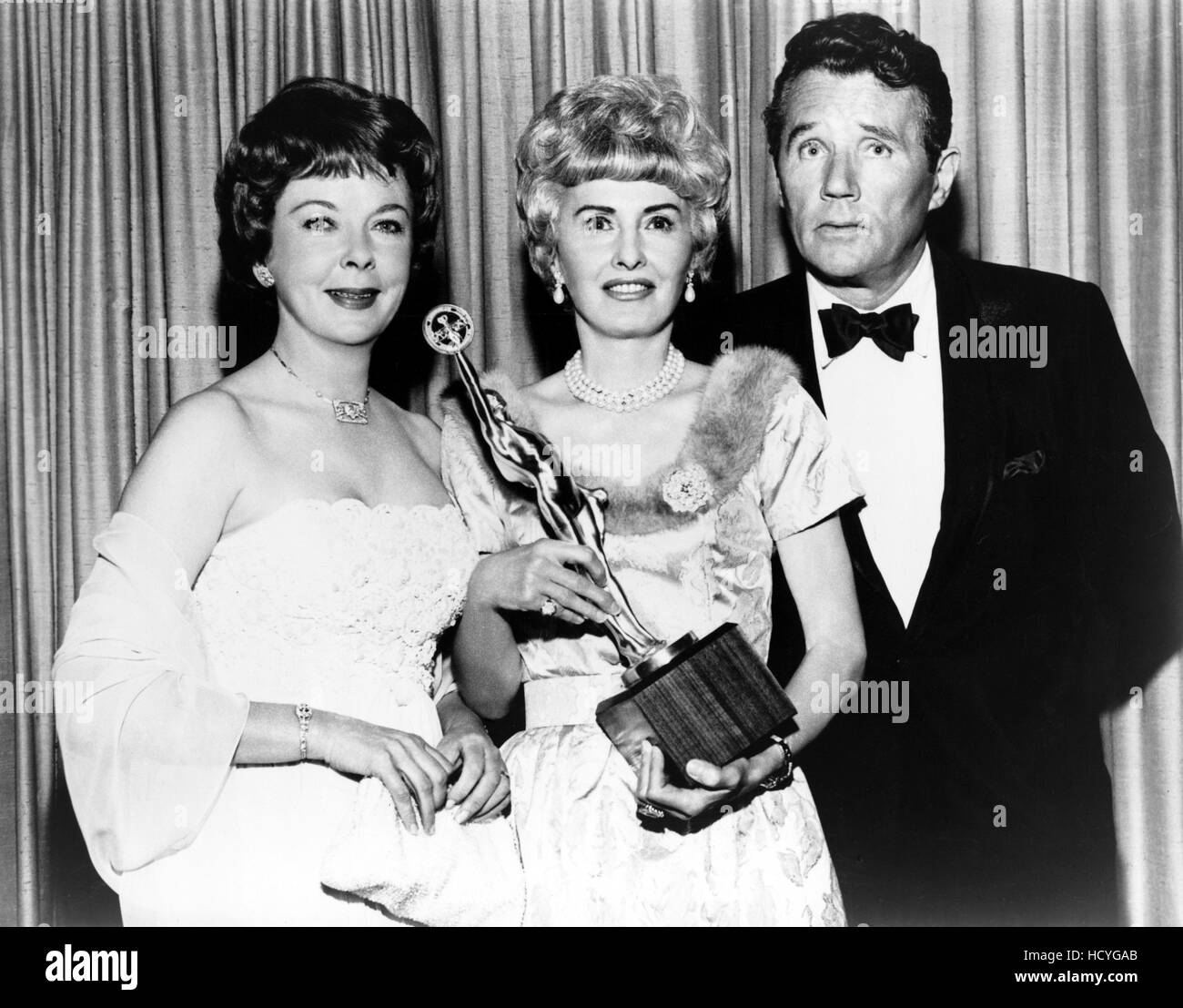 Barbara Stanwyck Winner of American Cinema Editors award, with Ida ...