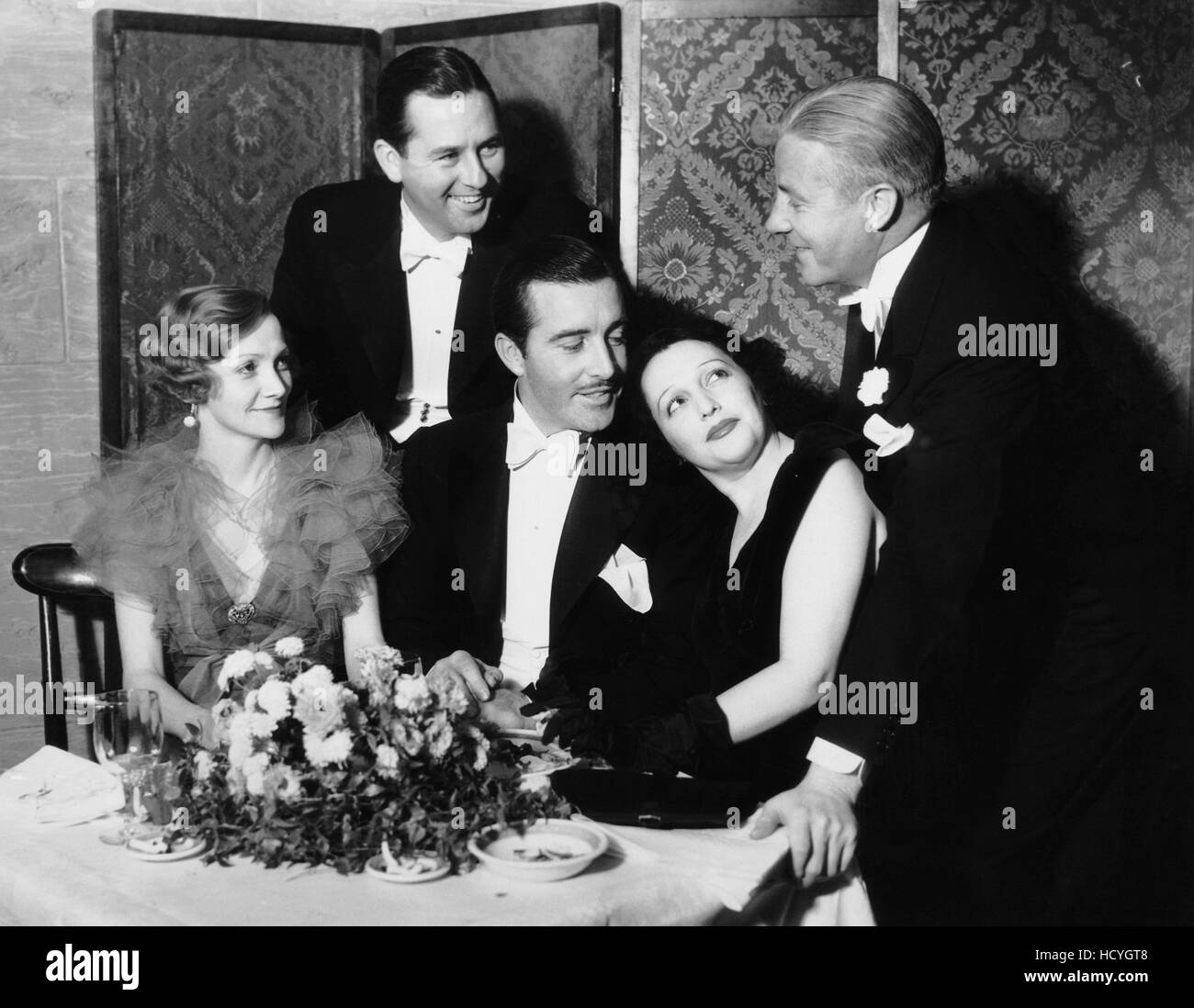 Pauline Mason, (Mrs. Gallagher), Ben Lyon, John Boles, Bebe Daniels ...