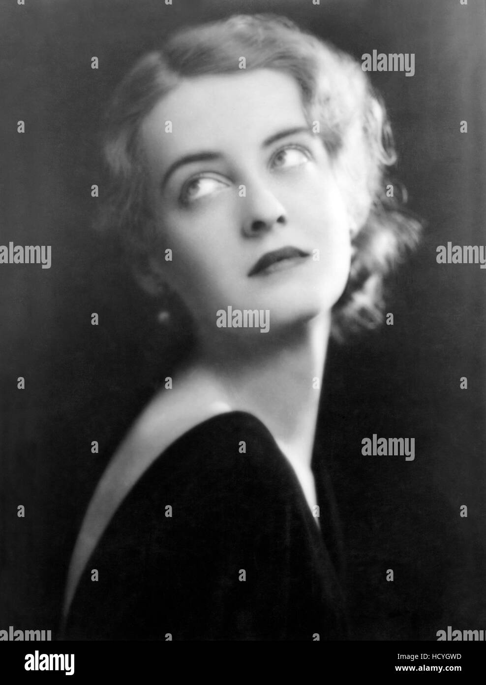 Bette Davis, ca. late 1920s Stock Photo - Alamy