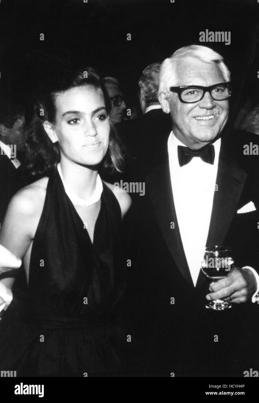 JENNIFER GRANT with father CARY GRANT, 1980s Stock Photo - Alamy