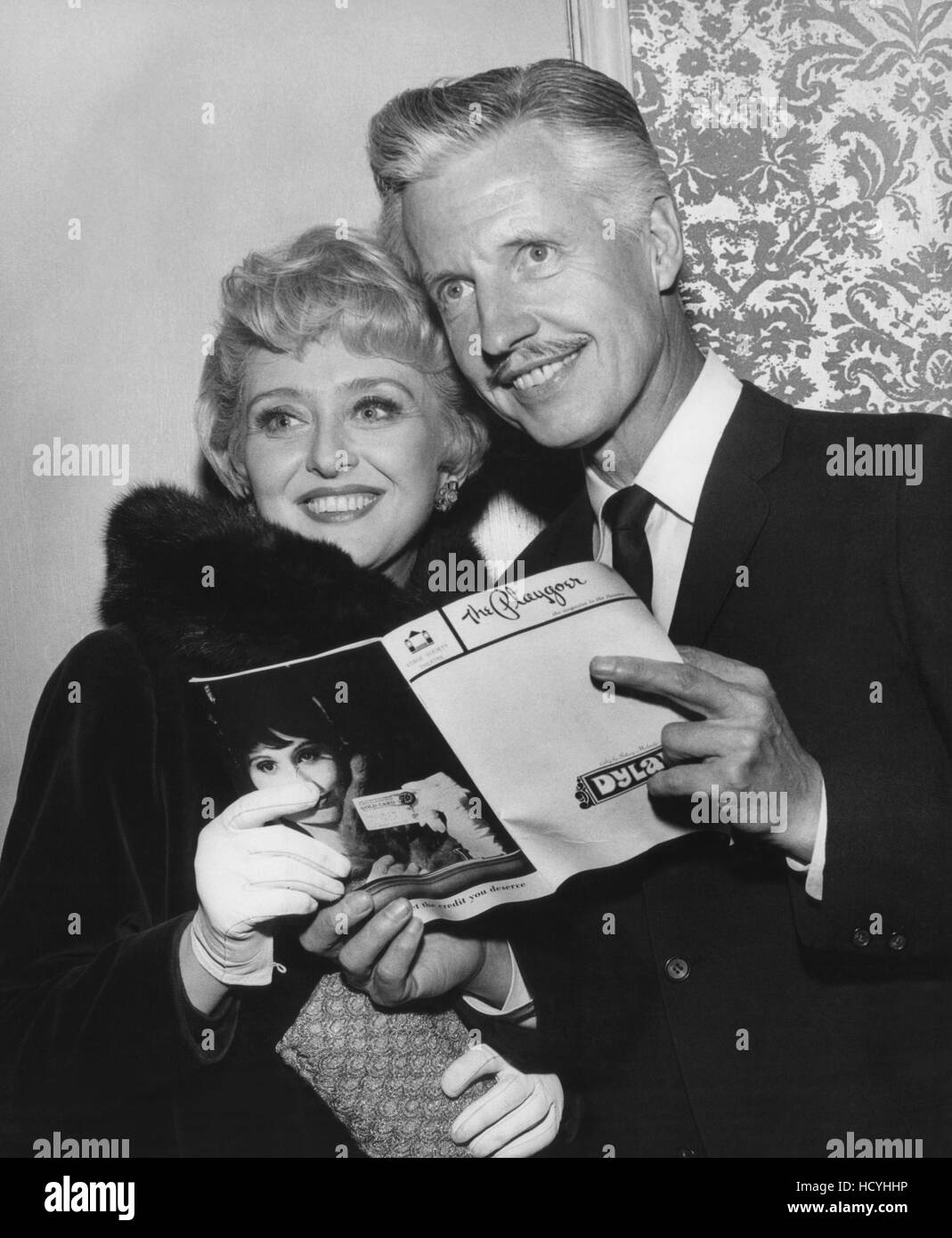From left: Celeste Holm, Wesley Addy at the west coast premiere of the ...