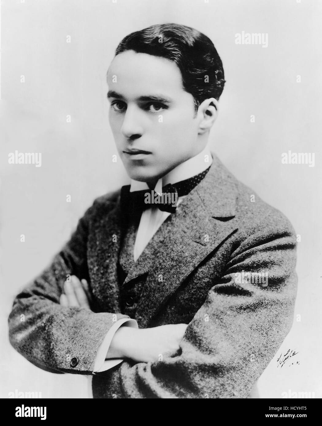 Charlie Chaplin, portrait taken in NY, November, 1922 Stock Photo - Alamy