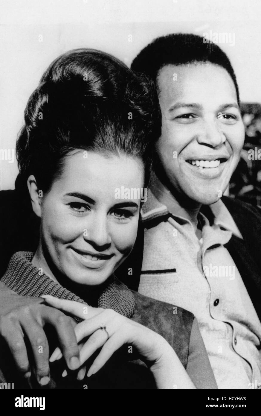 Chubby Checker, right, and his fiancee, Catherina Lodders (Miss World ...