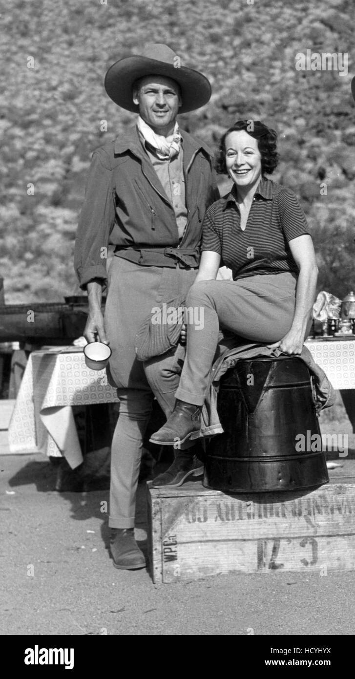 From left: Charles Farrell and wife Virginia Valli, Palm Springs ...
