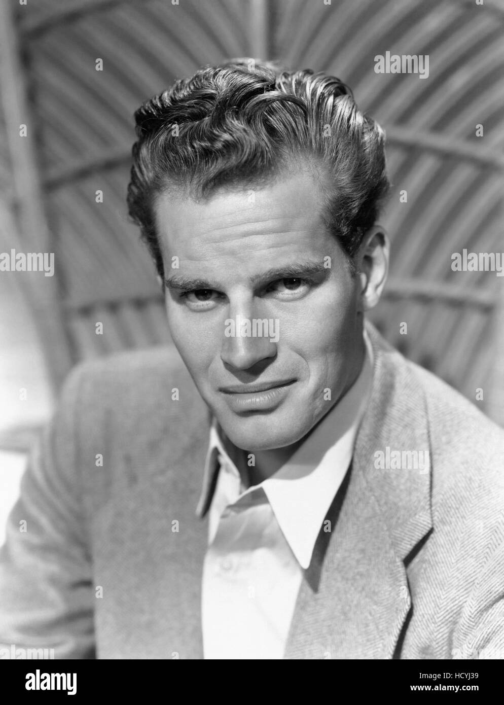 Charlton Heston, mid 1950s Stock Photo - Alamy