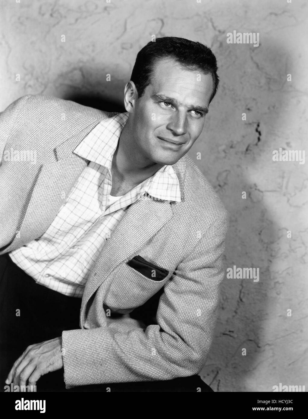 Charlton Heston, 1955 Stock Photo - Alamy