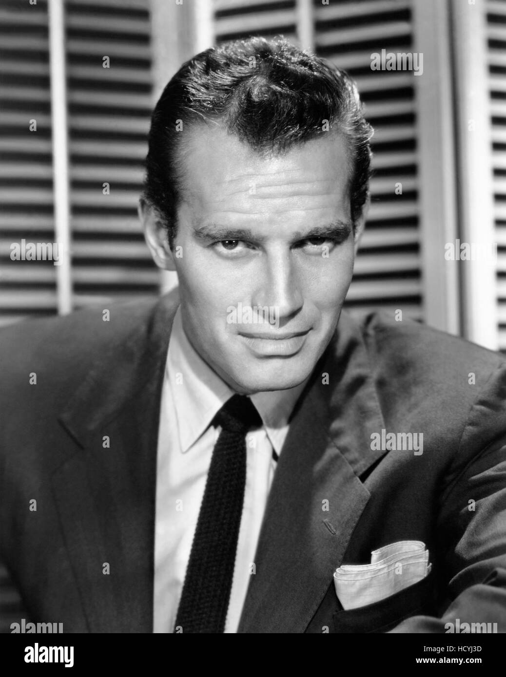 Charlton Heston, 1955 Stock Photo - Alamy
