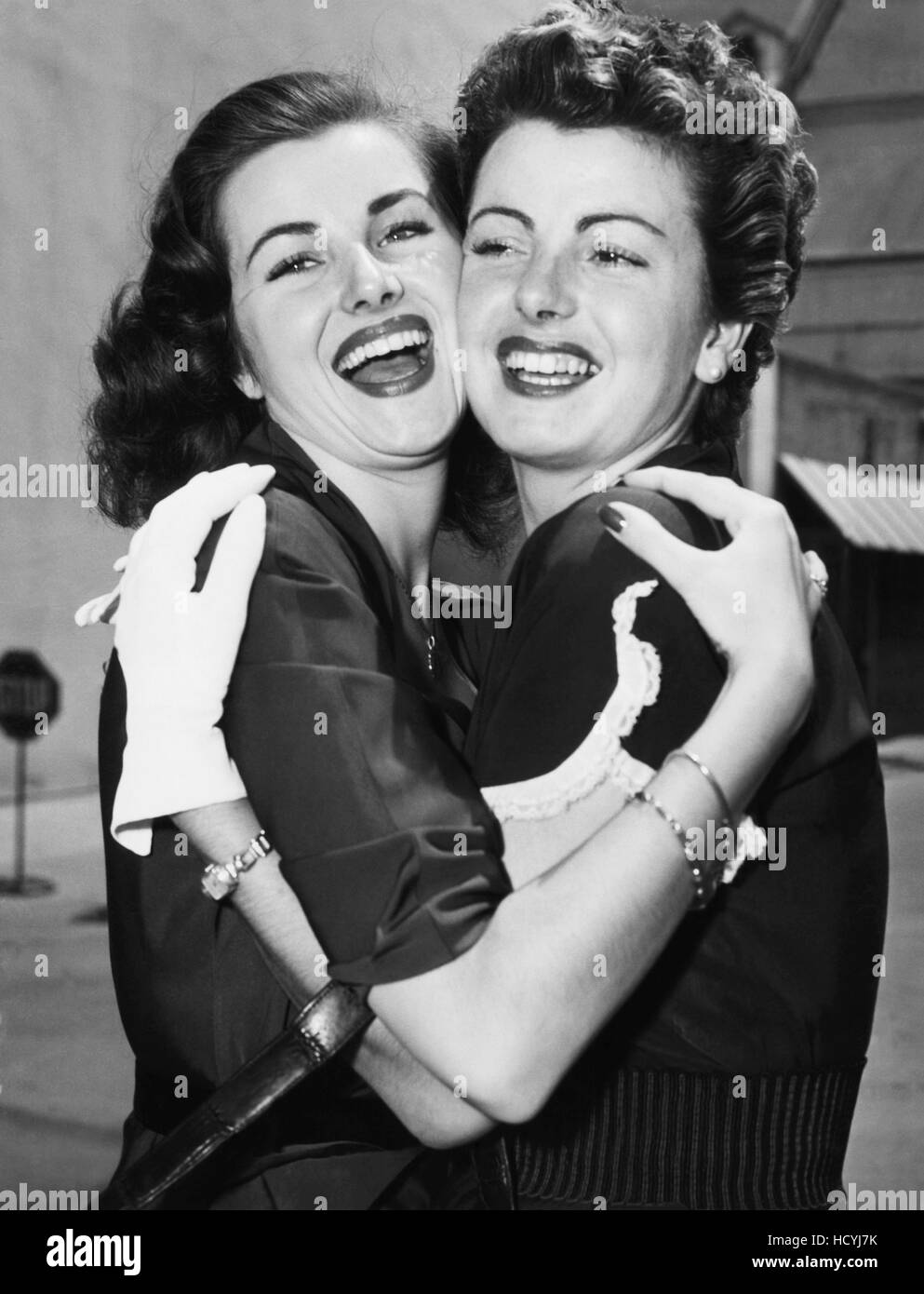 From left, Christine Martel, (aka Christiane Martel), and her sister ...