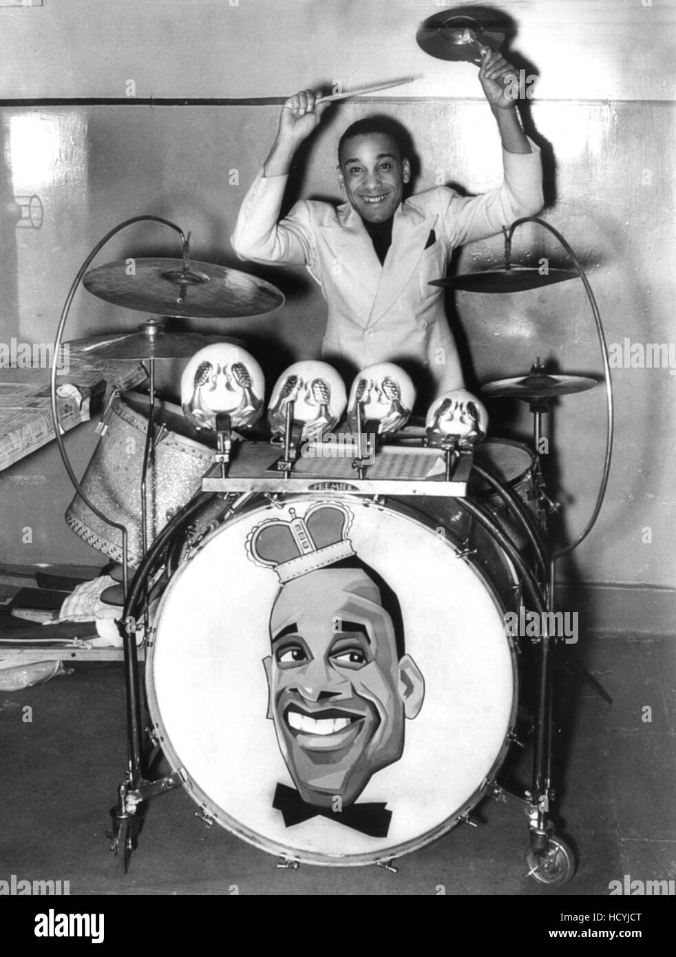 Chick Webb, portrait ca. 1938 Stock Photo - Alamy