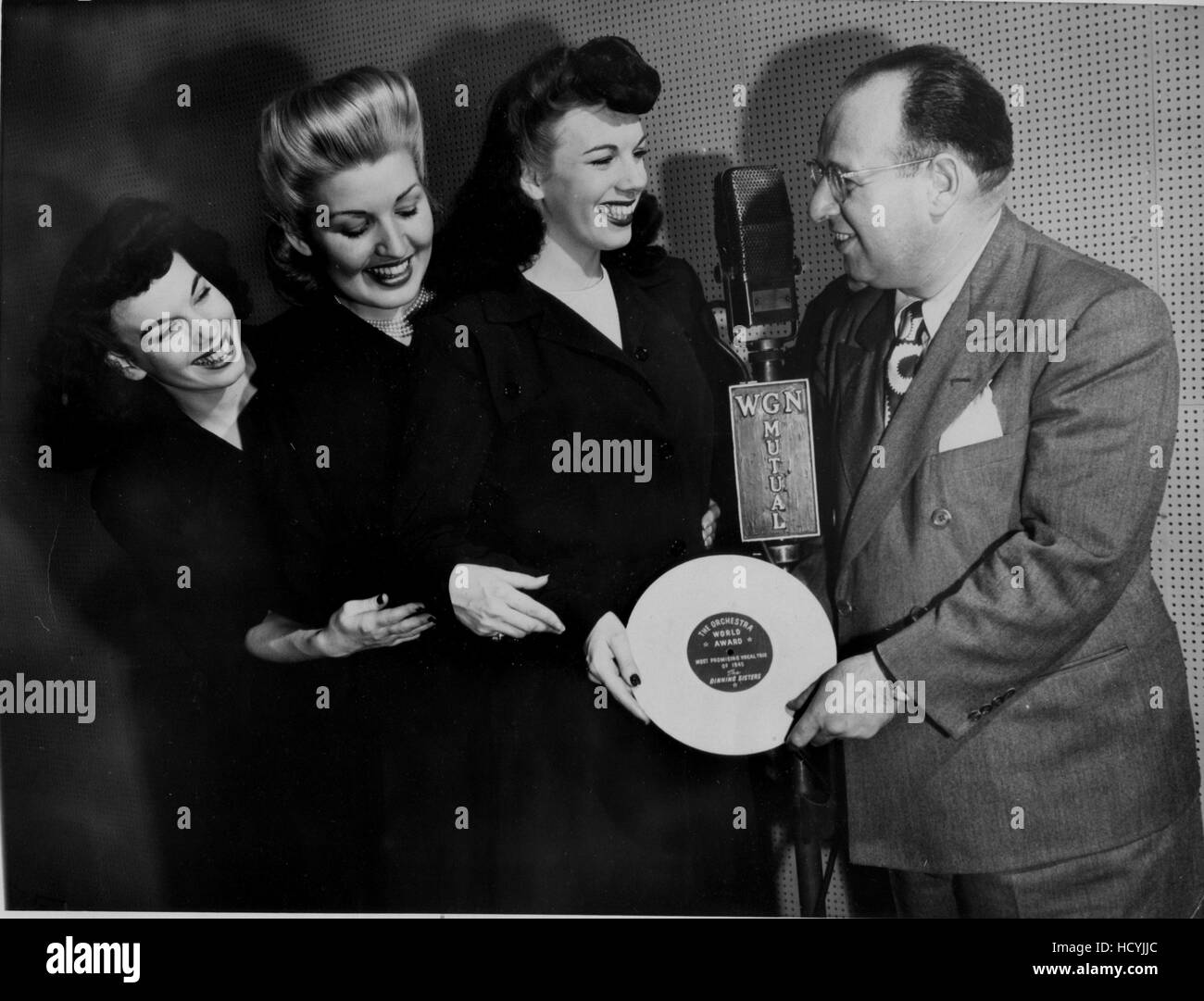 The Dinning Sisters (from left, Ginger Dinning, Lou Dinning, Jean ...