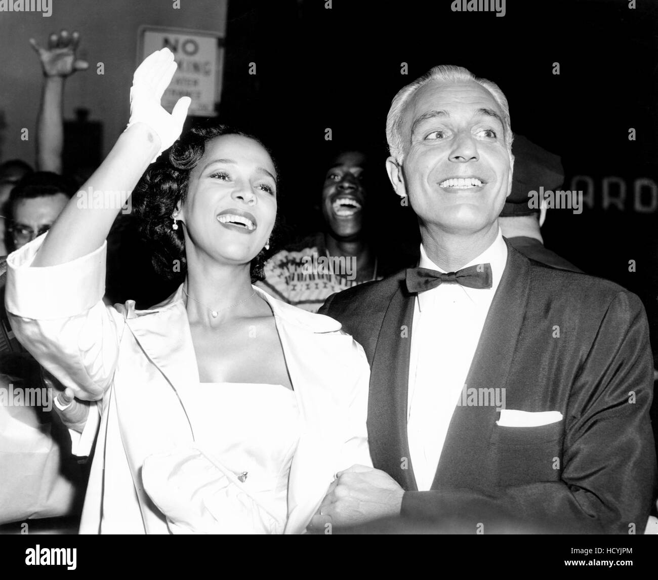 From left: Dorothy Dandridge, Jack Denison, early 1960s Stock Photo - Alamy