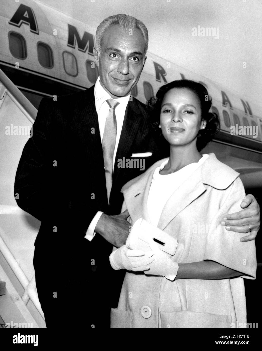 Dorothy Dandridge with husband, Jack Denison, 1959 Stock Photo - Alamy