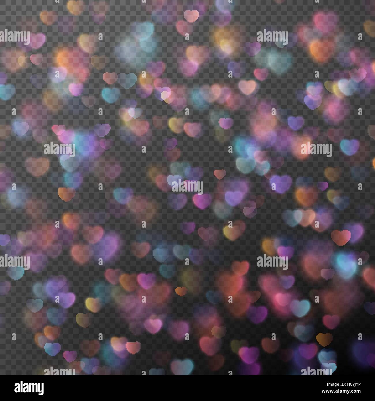 Bokeh romance Stock Vector Images - Alamy