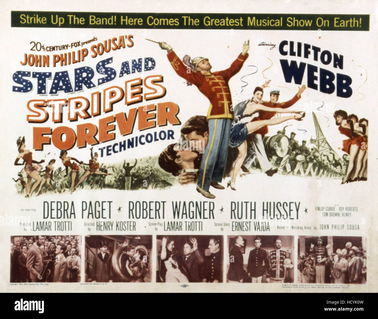 STARS AND STRIPES FOREVER, Clifton Webb, 1952, (c) 20th Century Fox, TM ...