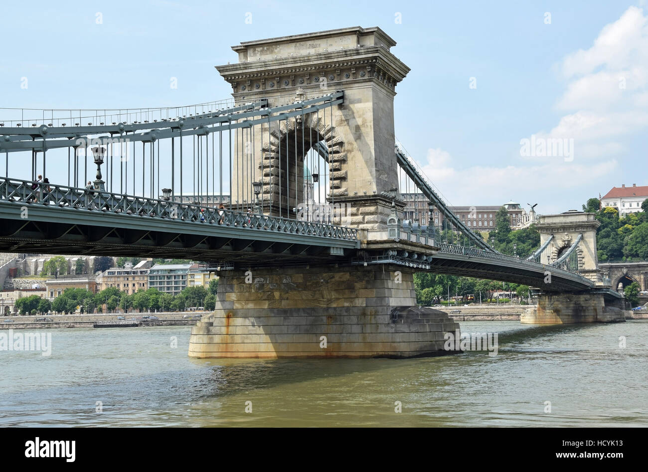 Chain Bridge, Budapest, Hungary Stock Photo - Alamy
