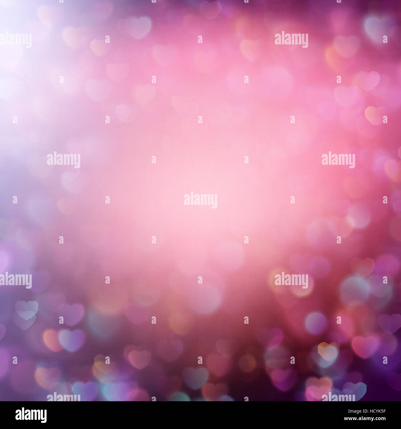 Defocused hearts bokeh background. EPS 10 Stock Vector Image & Art - Alamy