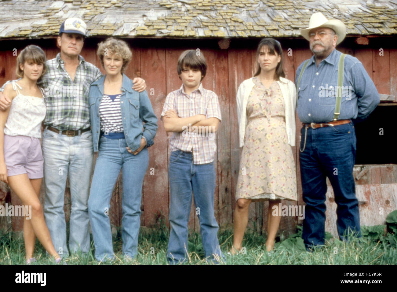 THE STONE BOY, Susan Rinell, Robert Duvall, Glenn Close, Jason Presson, Gail Youngs, Wilford ...