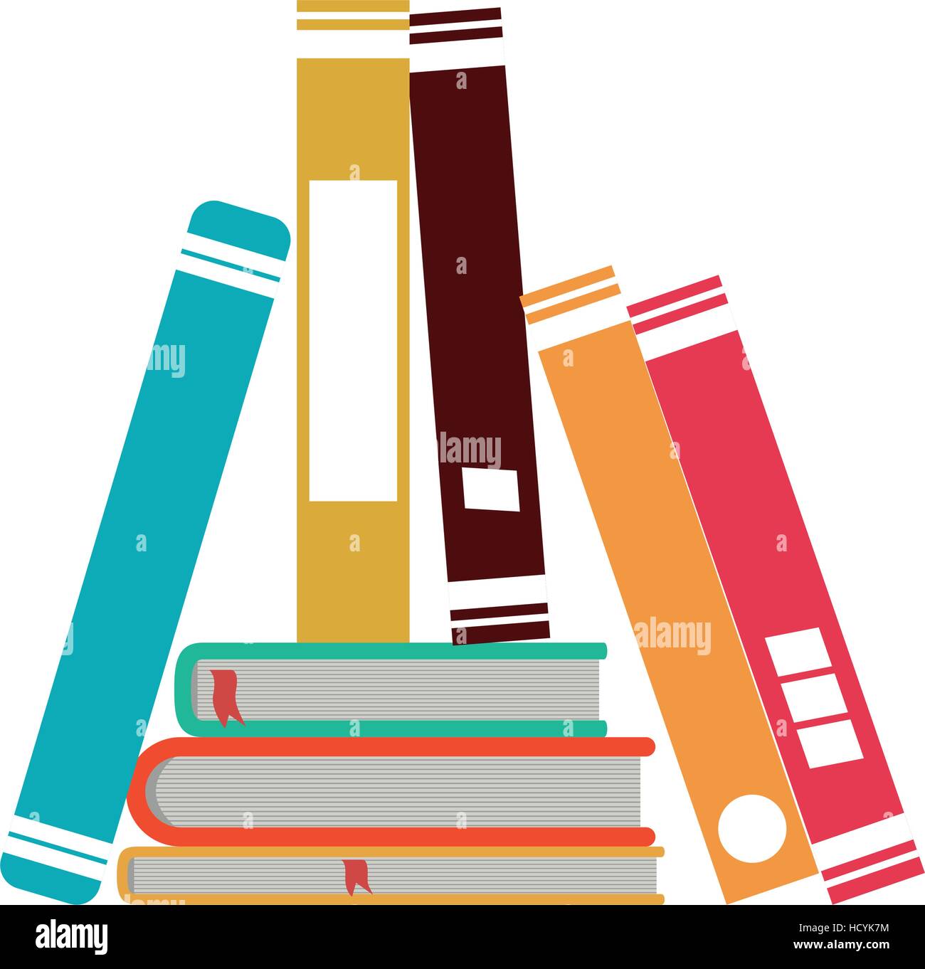 Book icon. Education literature read and library theme. Isolated design ...