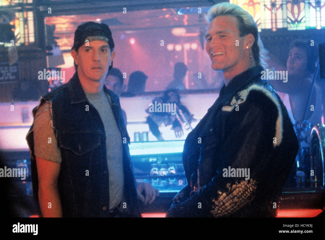 STONE COLD, Sam McMurray, Brian Bosworth (r.), 1991, (c)Columbia ...