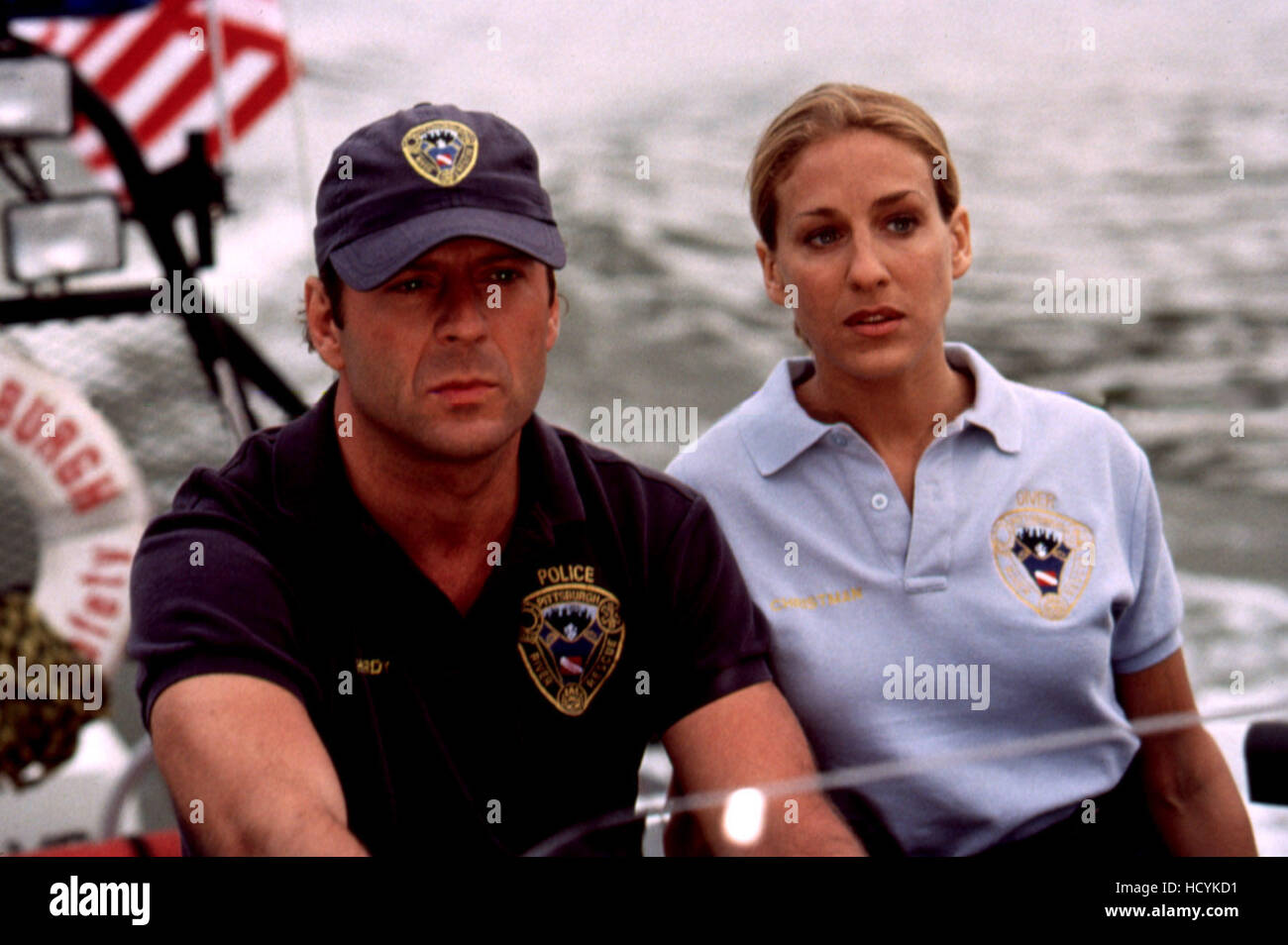 STRIKING DISTANCE, Bruce Willis, Sarah Jessica Parker, 1993 Stock Photo ...