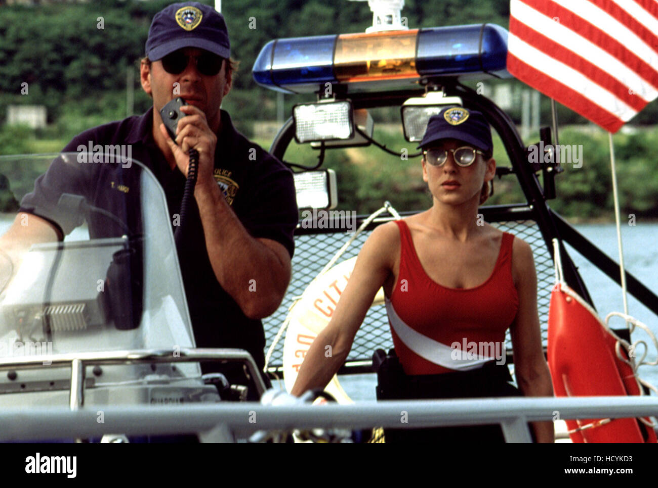 STRIKING DISTANCE, Bruce Willis, Sarah Jessica Parker, 1993 Stock Photo ...