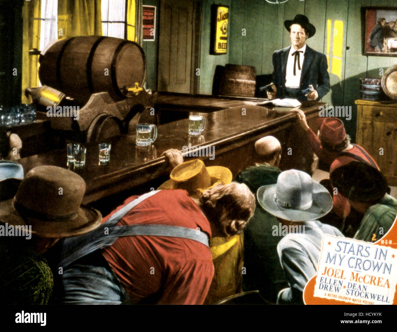 STARS IN MY CROWN, Juano Hernandez, Dean Stockwell, Joel McCrea, Ellen ...