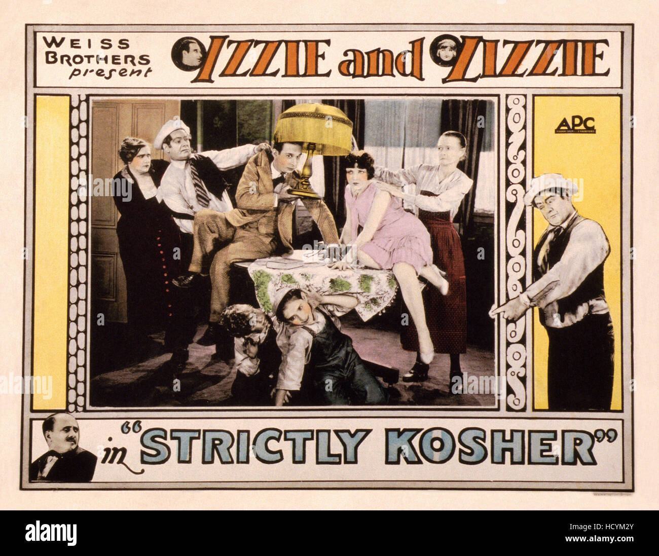 STRICTLY KOSHER, US lobbycard, 1926 Stock Photo - Alamy
