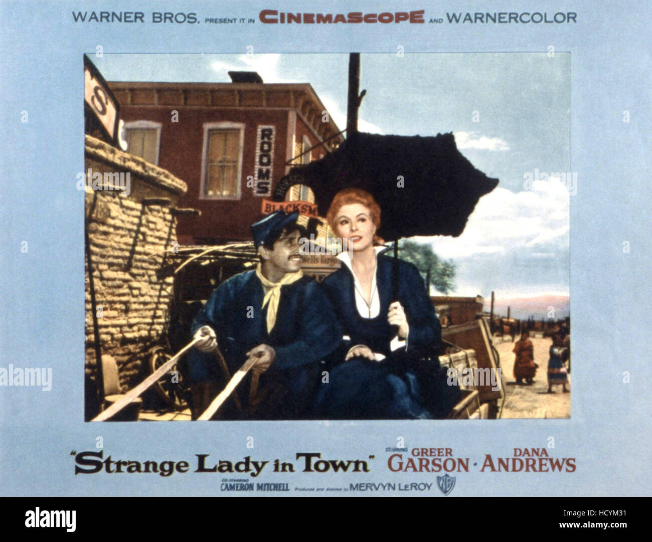 STRANGE LADY IN TOWN, Pedro Gonzalez-Gonzalez, Greer Garson, 1955 Stock ...
