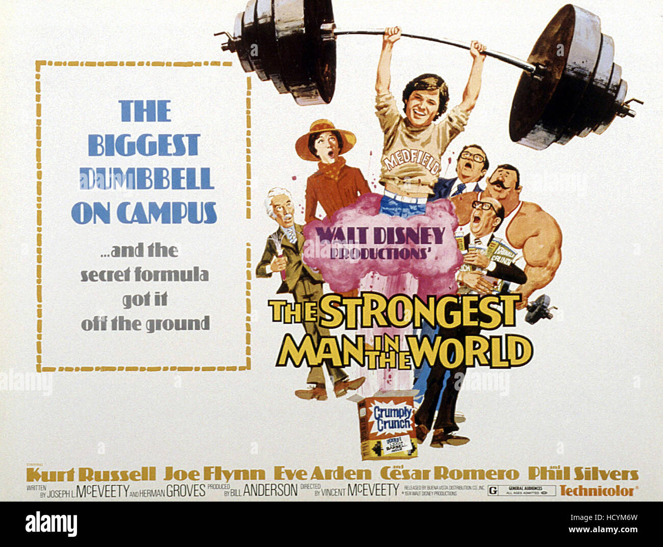 THE STRONGEST MAN IN THE WORLD, Kurt Russell, 1975 Stock Photo - Alamy