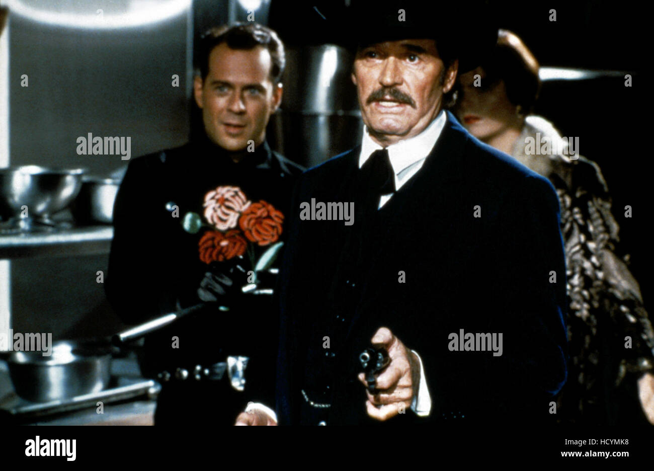 SUNSET, Bruce Willis, James Garner, 1988 Stock Photo - Alamy