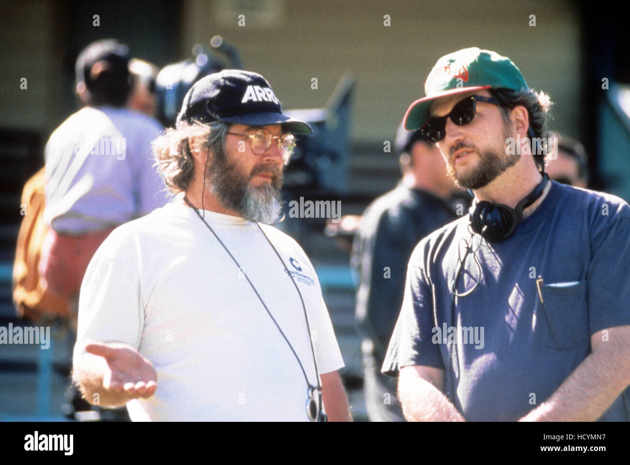 THE SUM OF US, Geoff Burton and Kevin Dowling on set, 1994, ©Samuel ...