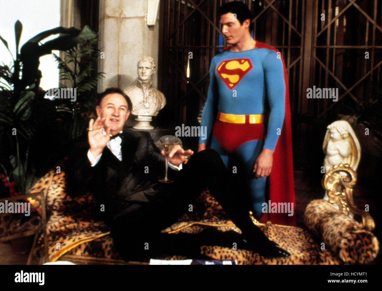 SUPERMAN IV, Gene Hackman, Christopher Reeve, 1987 Stock Photo - Alamy