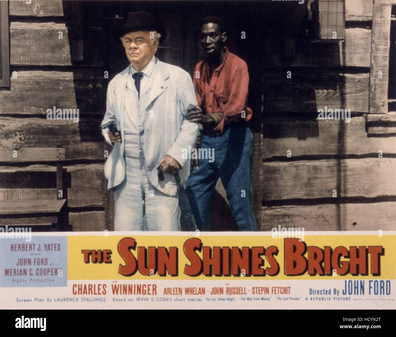 THE SUN SHINES BRIGHT, Charles Winninger, Stepin Fetchit, 1953 Stock ...