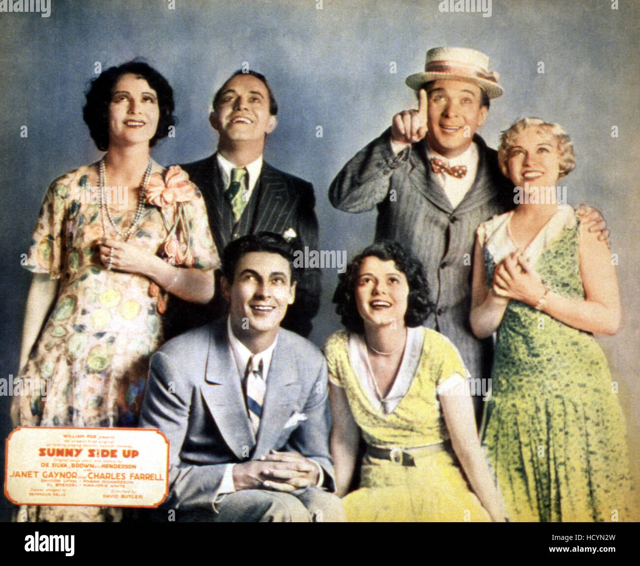 SUNNYSIDE UP, Marjorie White, Frank Richardson, Charles Farrell, Janet ...