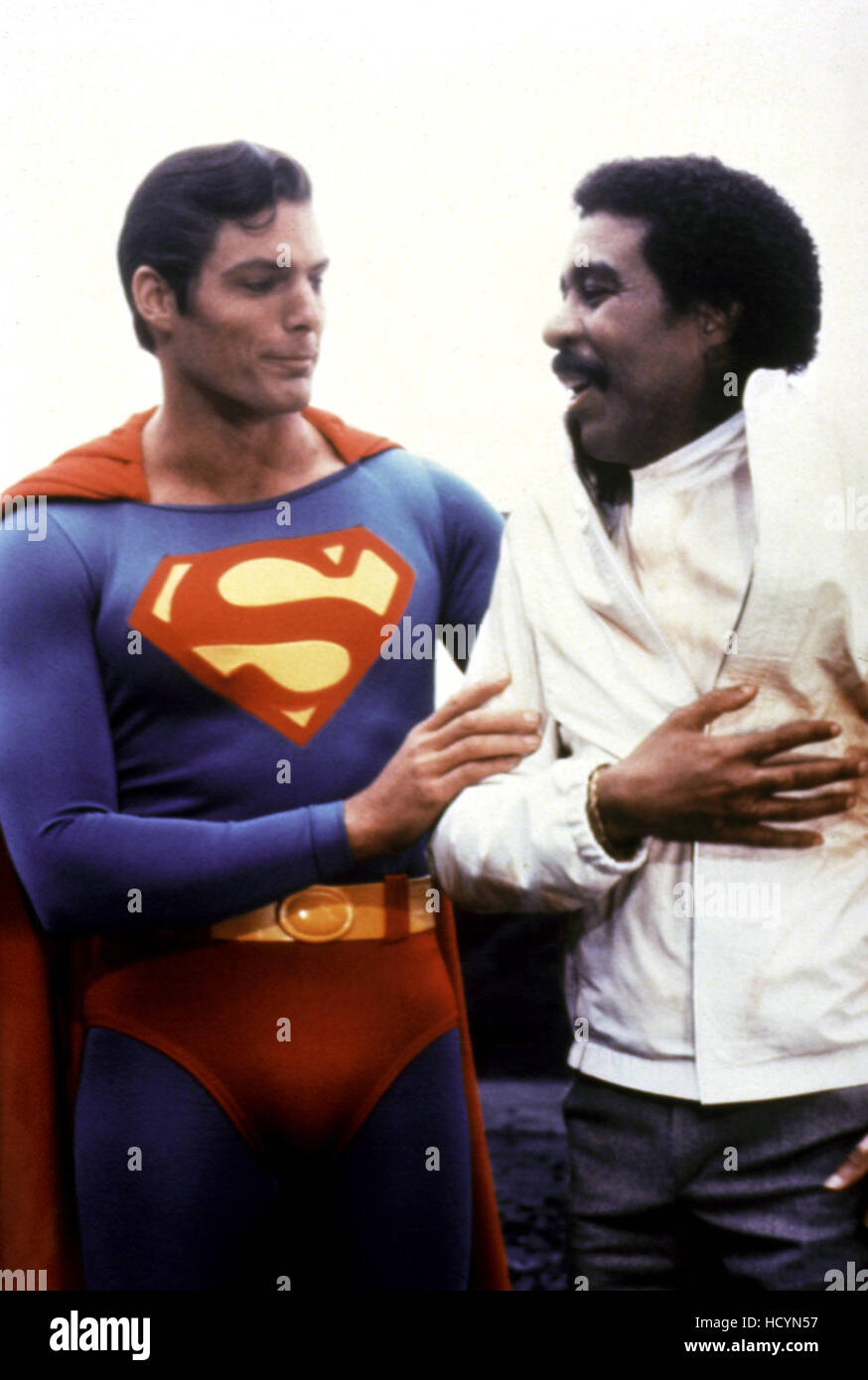 SUPERMAN III, Christopher Reeve, Richard Pryor, 1983 Stock Photo - Alamy