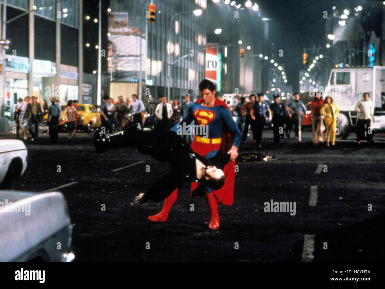 SUPERMAN II, Terence Stamp, Christopher Reeve, 1980 Stock Photo - Alamy