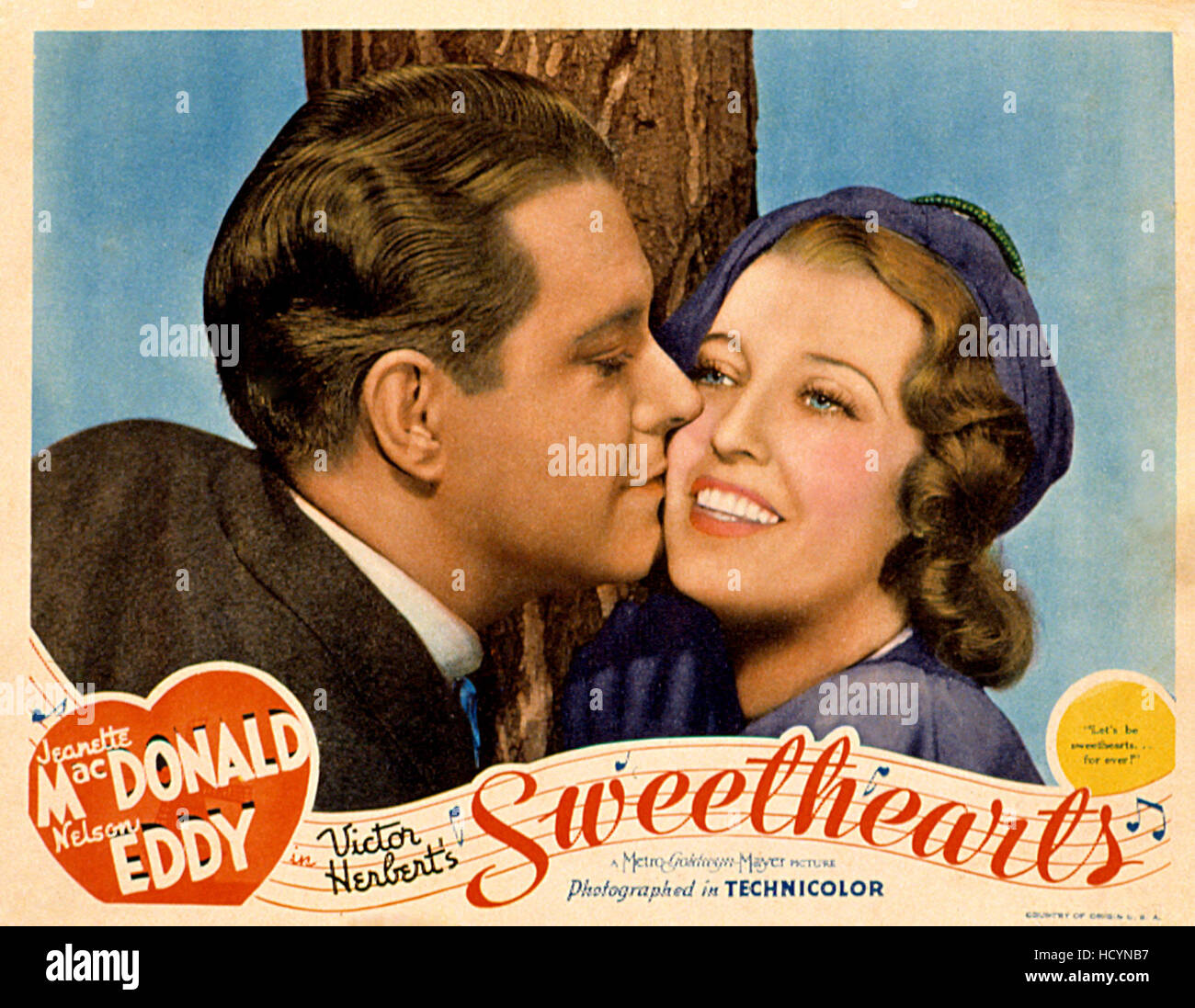 SWEETHEARTS, Nelson Eddy, Jeanette MacDonald, 1938 Stock Photo - Alamy
