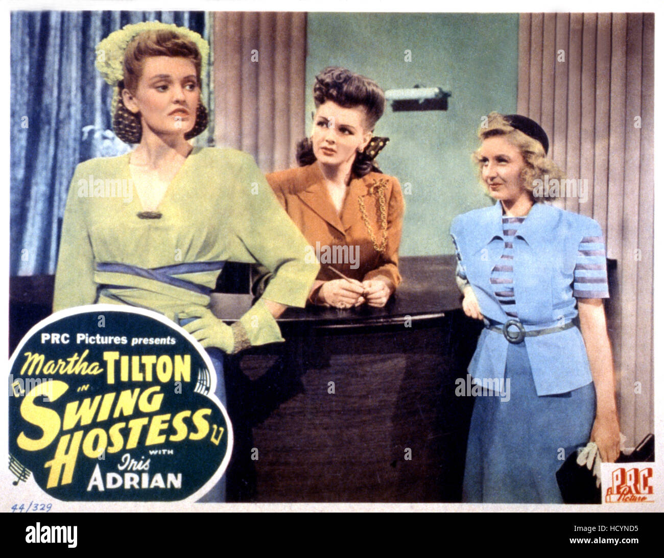 SWING HOSTESS, from left: Betty Brodel, Iris Adrian, Martha Tilton ...