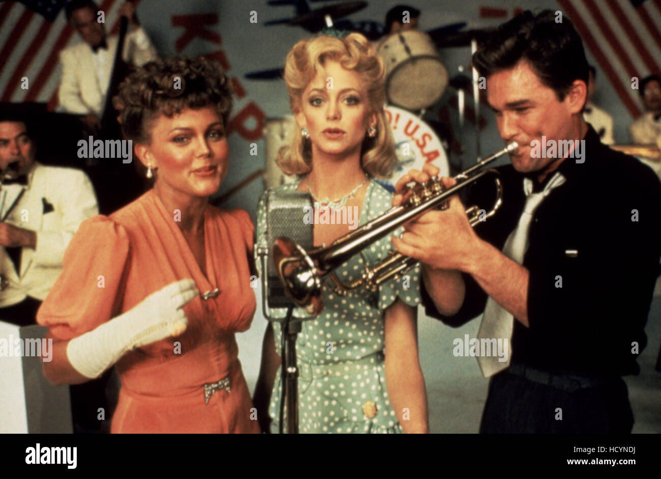 SWING SHIFT, Belinda Carlisle, Goldie Hawn, Kurt Russell, 1984 Stock ...