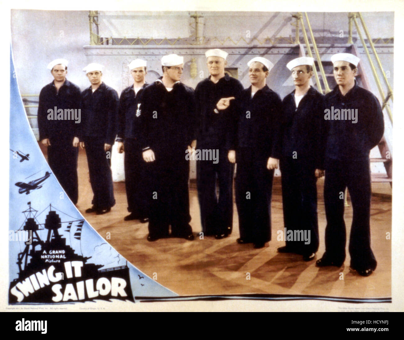 SWING IT SAILOR, Ray Mayer, Wallace Ford, 1938 Stock Photo - Alamy