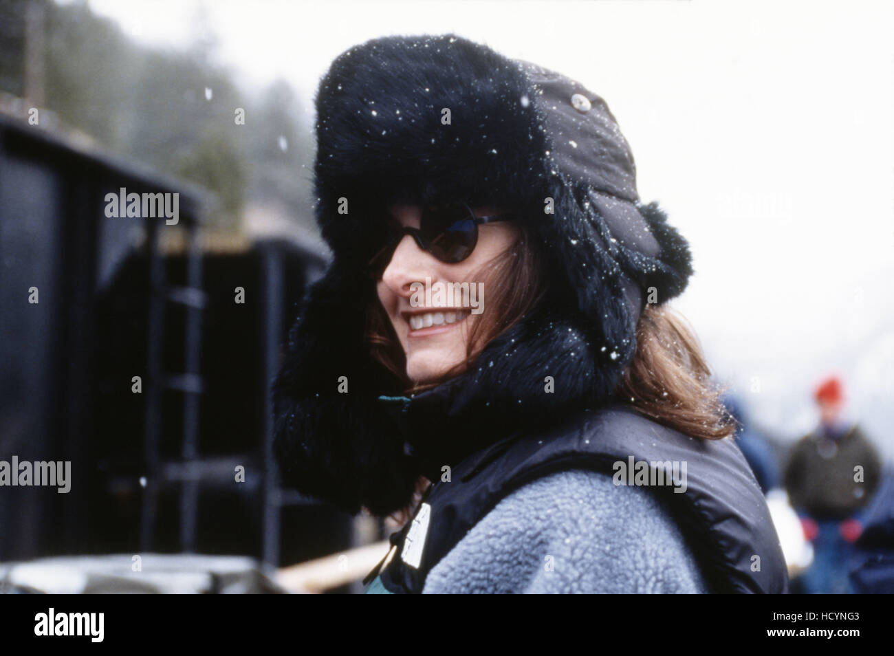 SWITCHBACK, producer Gale Ann Hurd on set, 1997, © Paramount/courtesy ...