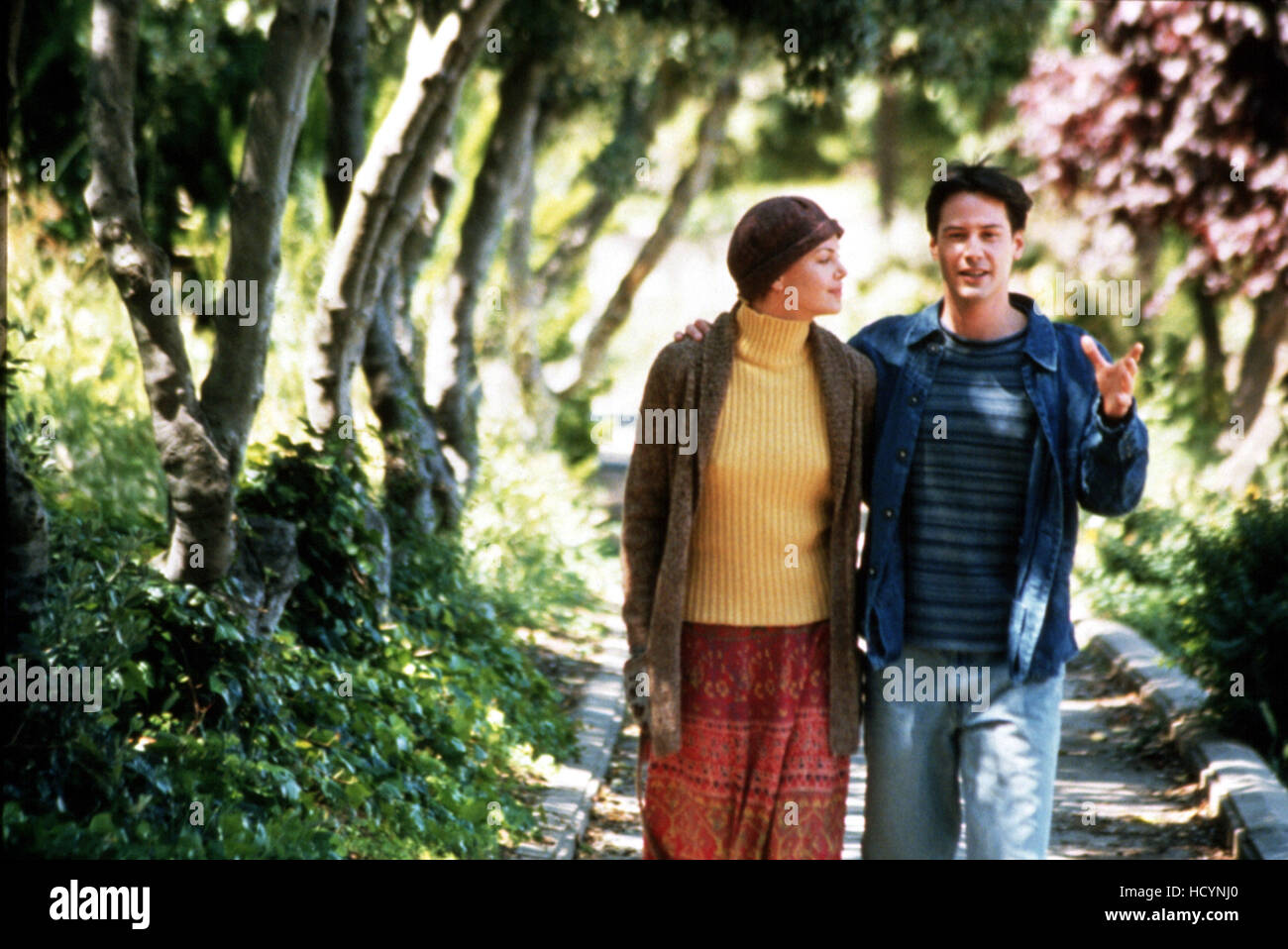 SWEET NOVEMBER, Charlize Theron, Keanu Reeves, 2001 Stock Photo - Alamy