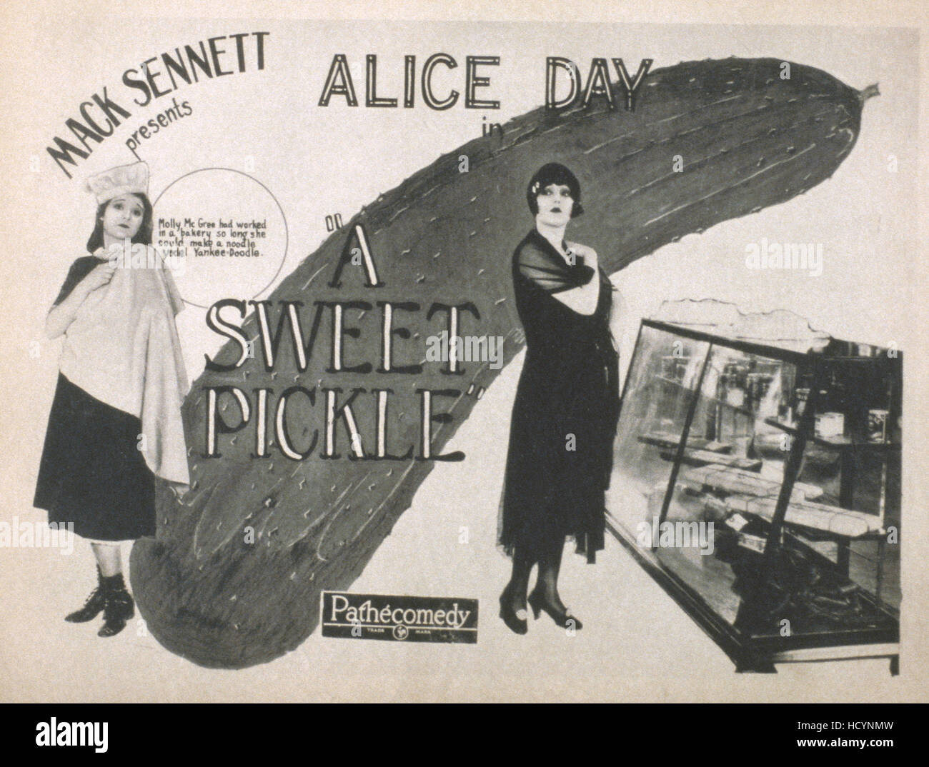 A SWEET PICKLE, US poster, Alice Day, 1925 Stock Photo - Alamy